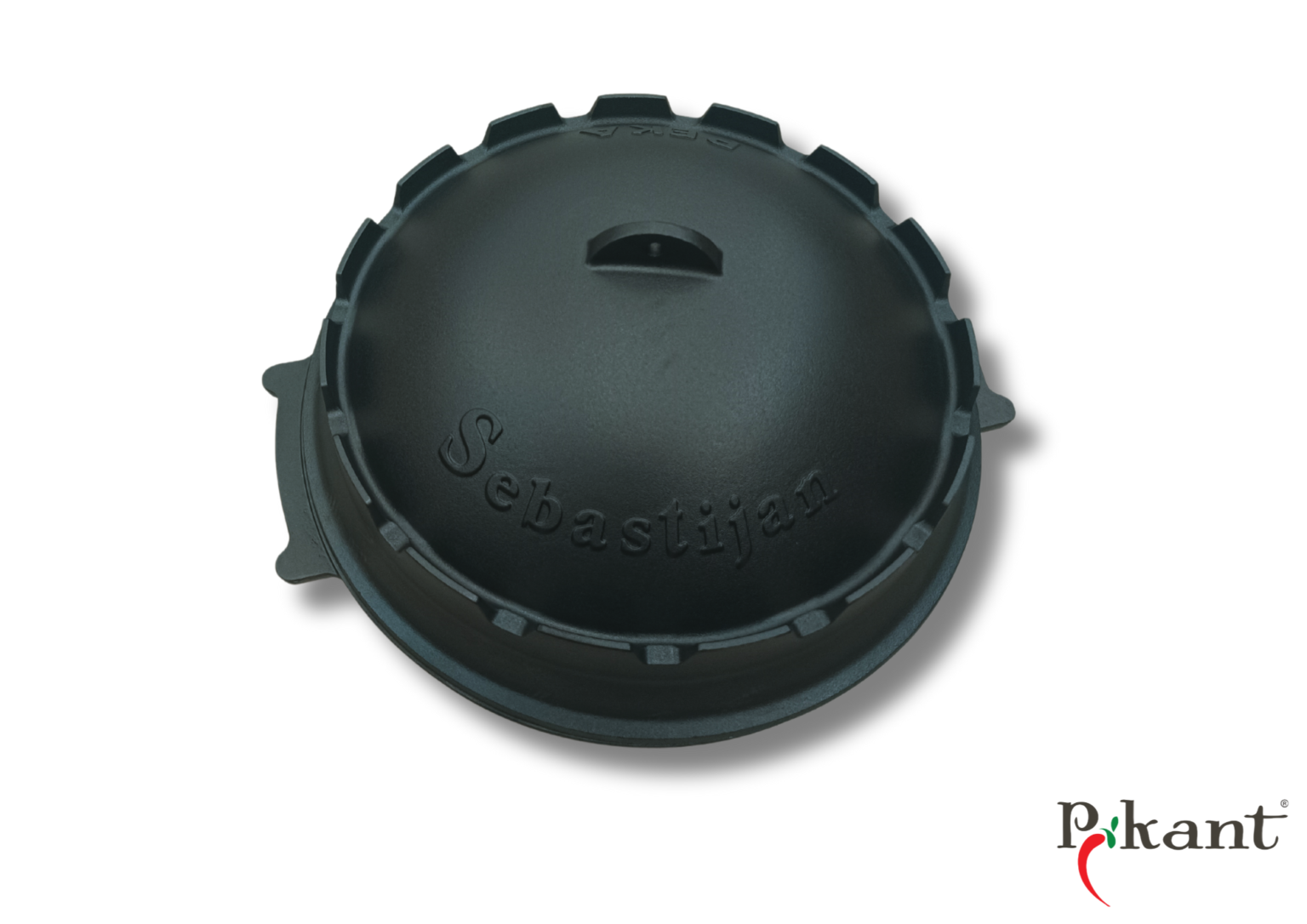 Litoželezni ne emajliran sač SEBASTIJAN, peka, pod peka FI 50 - Pikant.si